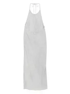 JAMES PERSE Halter Linen Dress