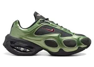 Nike Air Max Muse Metallic Sneakers - Black/oil Green/metallic Silver