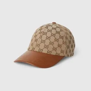 Gucci Gg Canvas Baseball Cap - Beige