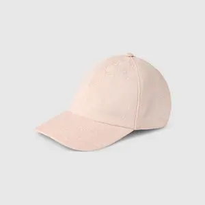 Gucci Gg Cotton Canvas Baseball Cap - Pink