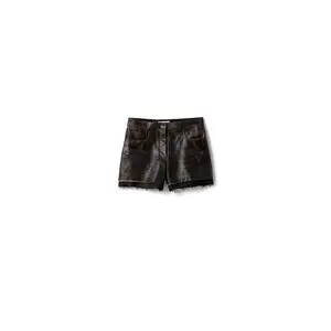 Miu Miu Raw Edge Hem Shorts For Women