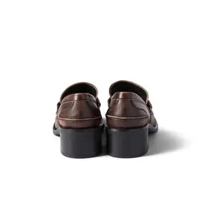 Miu Miu Decò Calf Leather Loafers