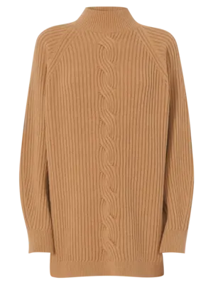 Max Mara Wool And Cashmere Cable-knit Jumper