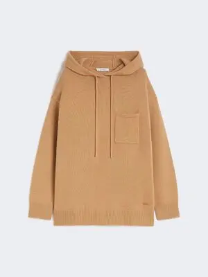 Max Mara Wool And Cashmere Hooded Sweatshirt