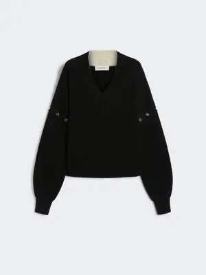 Max Mara Button Detailed Sweaters For Women
