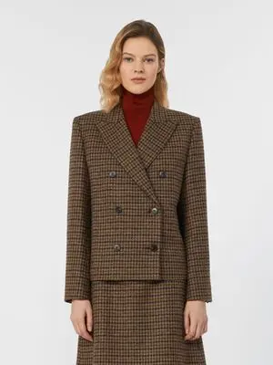 Max Mara Cropped Wool Blazer
