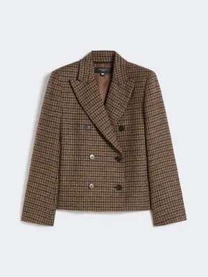 Max Mara Cropped Wool Blazer