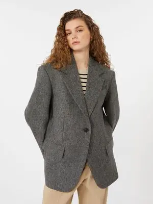 Max Mara Oversized Wool Blazer