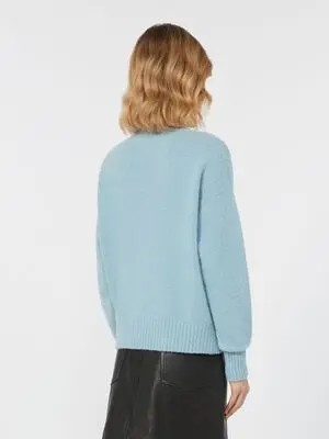 Max Mara V-neck Jumper - Light Blue