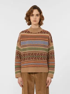 Max Mara Wool Jacquard Jumper