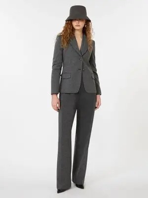 Max Mara Yarn-dyed Jersey Blazer