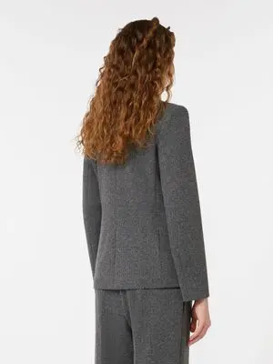 Max Mara Yarn-dyed Jersey Blazer
