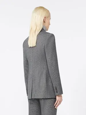 Max Mara Double-breasted Jersey Blazer