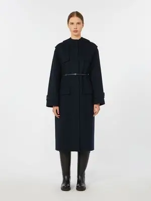 Max Mara Double-sided Wool Parka