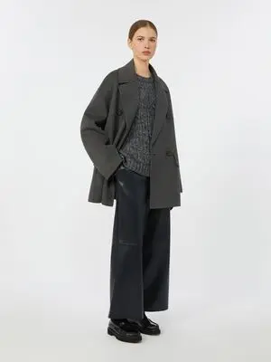 Max Mara Coated Fabric Trousers