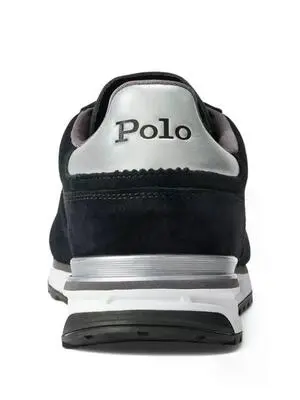 Polo Ralph Lauren Suede Panelled Sneakers - Black