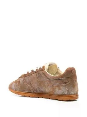 AUTRY Metallic Suede Low Top Sneakers