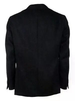 4FF Herringbone Notched Blazer