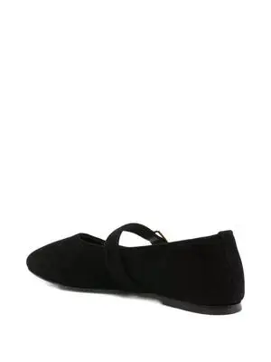 Dear Frances Ball Buckle Ballet Flats