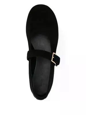 Dear Frances Ball Buckle Ballet Flats