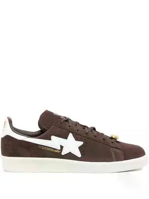 A BATHING APE X Adidas Stan Smith Trainers - Brown