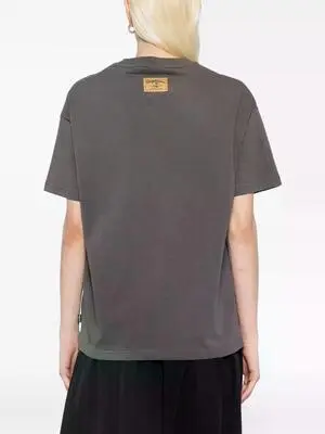 FINGERCROXX Logo-embroidered T-shirt
