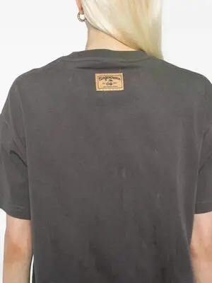 FINGERCROXX Logo-embroidered T-shirt