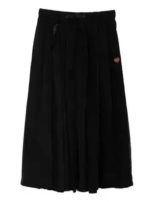 FINGERCROXX Belted Midi Skirt