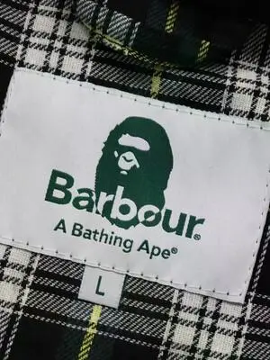 A BATHING APE Camouflage-patterned Buttoned Jacket