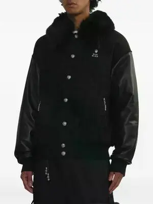 A BATHING APE Trimmed-collar Bomber Jacket