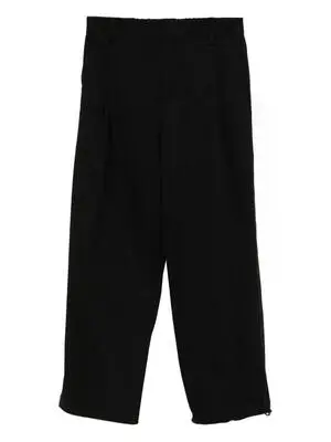 CROQUIS Pleated Drawstring Trousers