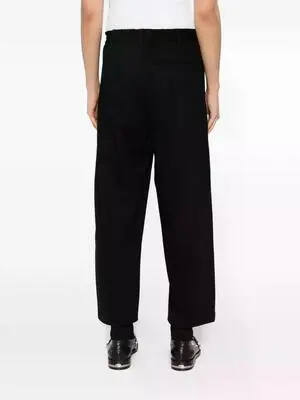 CROQUIS Pleated Drawstring Trousers