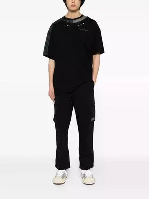 FINGERCROXX Slogan-patch Trousers