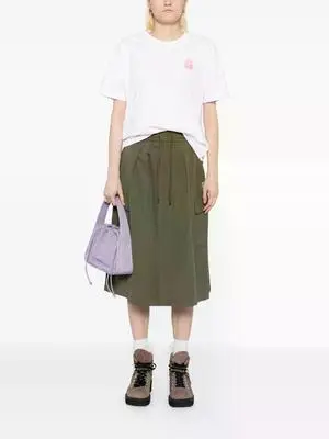 FINGERCROXX Logo-embroidered Skirt