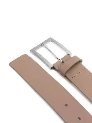 Karl Lagerfeld Square-buckle Leather Belt