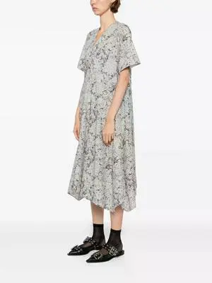 JNBY Patterned Short-sleeved Dress