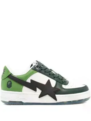 A BATHING APE Sta Sneakers - Green