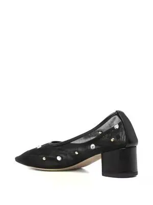 Dear Frances Balla Crystal-embellished Heeled Pumps