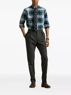 Polo Ralph Lauren Plaid-pattern Patch-pocket Shirt