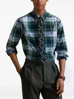 Polo Ralph Lauren Plaid-pattern Patch-pocket Shirt
