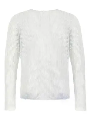 Avant Toi Ribbed Crew-neck Sweater