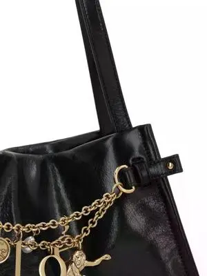 Chloé Charms Embellished Leather Tote