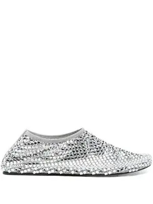 Christopher Esber Minette Ballet Flats - Grey