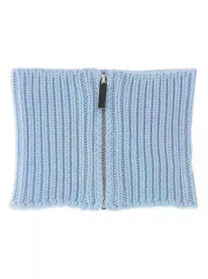 SA SU PHI Ribbed-knit Scarf - Blue