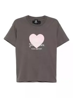 FINGERCROXX Heart Patch T-shirt
