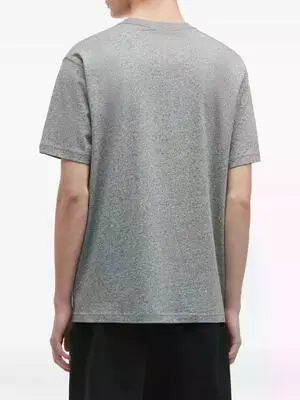 FINGERCROXX Embroidered-logo T-shirt - Grey