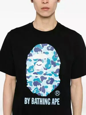 A BATHING APE Graphic-printed T-shirt - Black