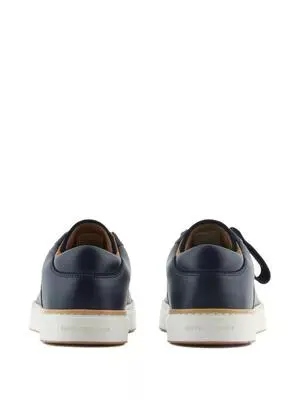 Emporio Armani Leather Lace-up Sneakers