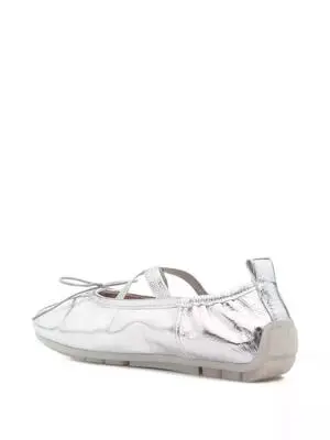 Simone Rocha Cross-strap Bow Ballet Flats