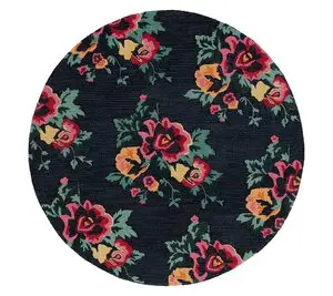 SAFAVIEH Twilight Petals 6' X 6' Round Rug - One-color